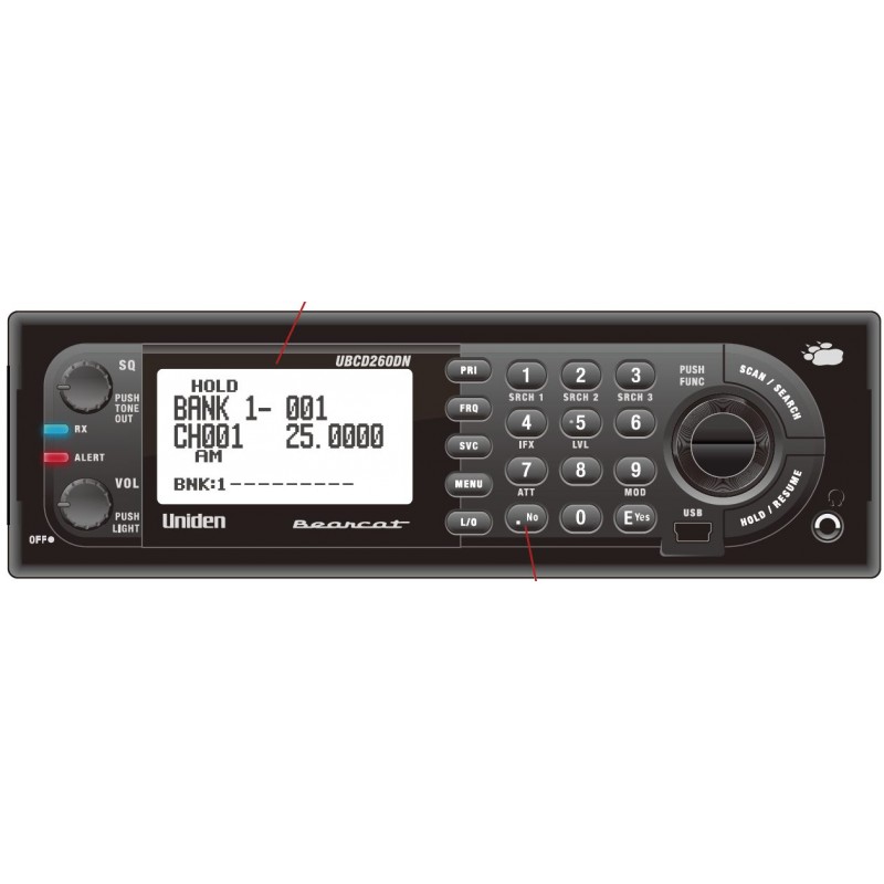 ARC260 software for Uniden UBCD160DN and UBCD260DN scanner