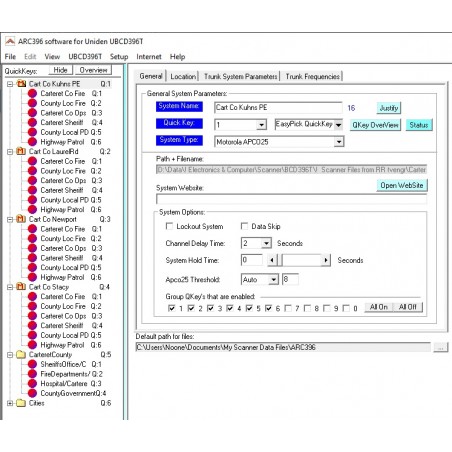 ARC396 Basic for BCD396T software download