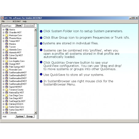 ARC396 Basic for BCD396T software download