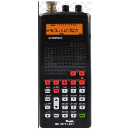 Whistler scanner Programming software