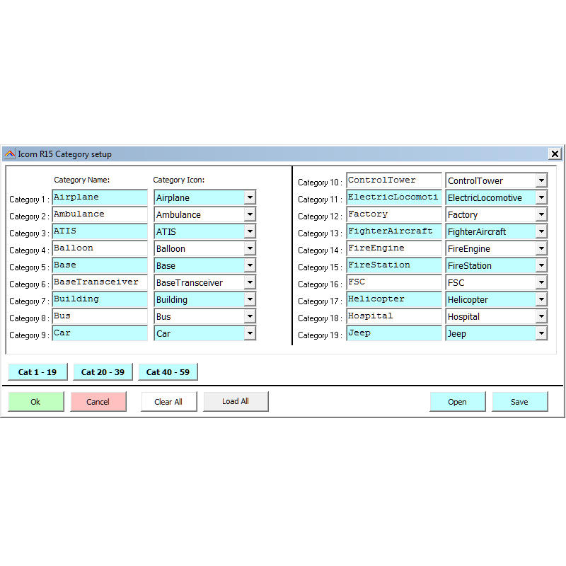 ARC-R15 Icom CS-R15 ic-R15 software